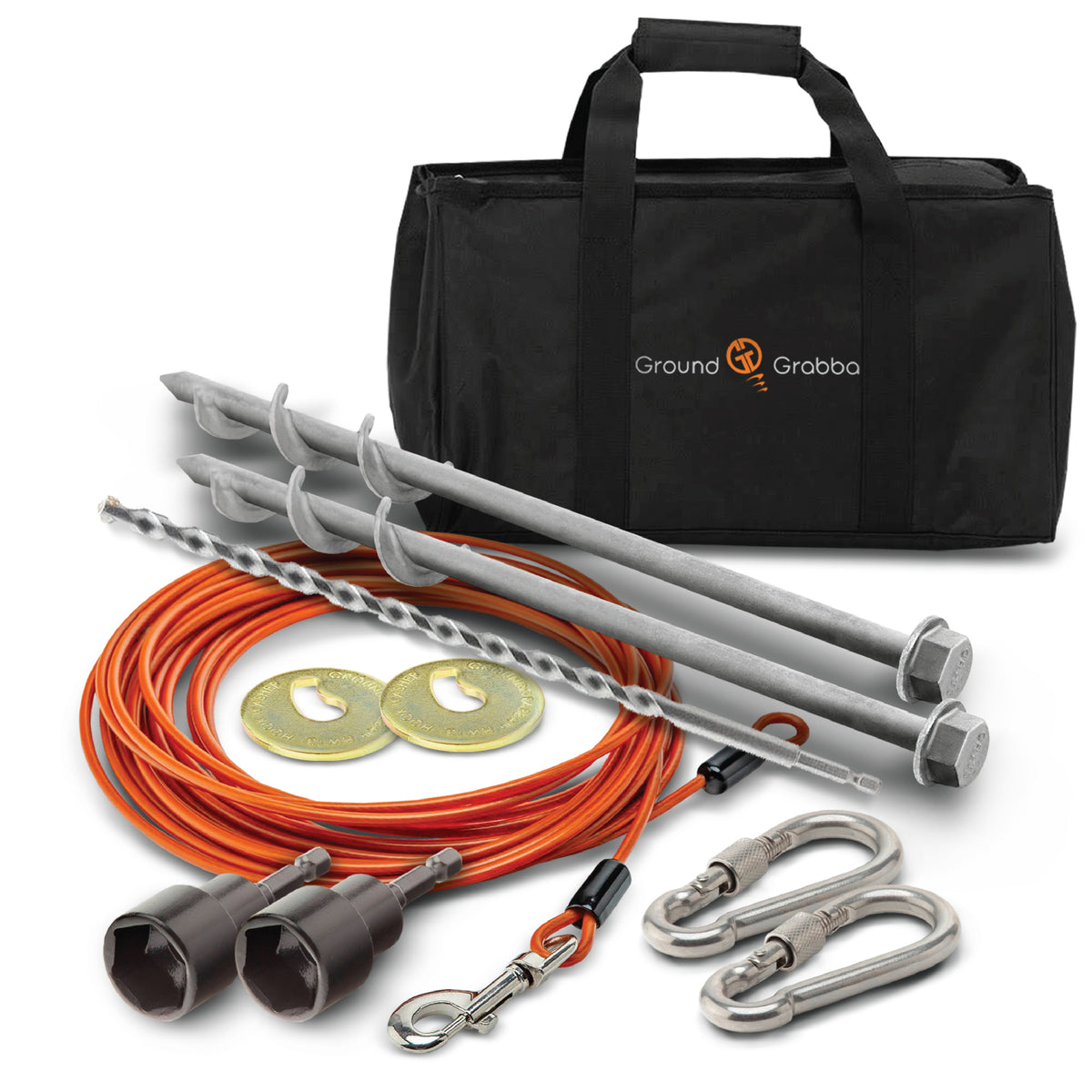 Grounded Paws Dog Tie Down Kit – GroundGrabba